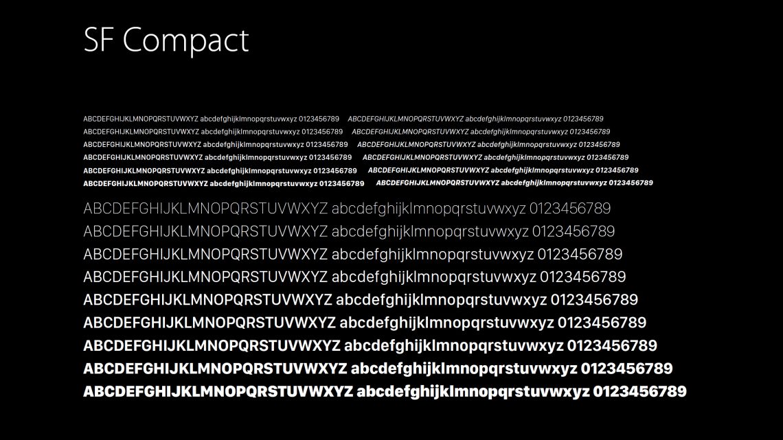 为数字时代而生的San Francisco 字体 – Malt 麦芽