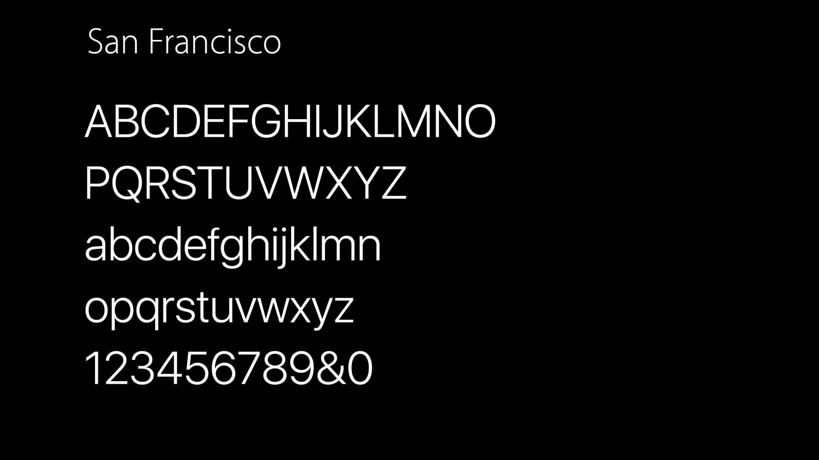 为数字时代而生的San Francisco 字体 – Malt 麦芽